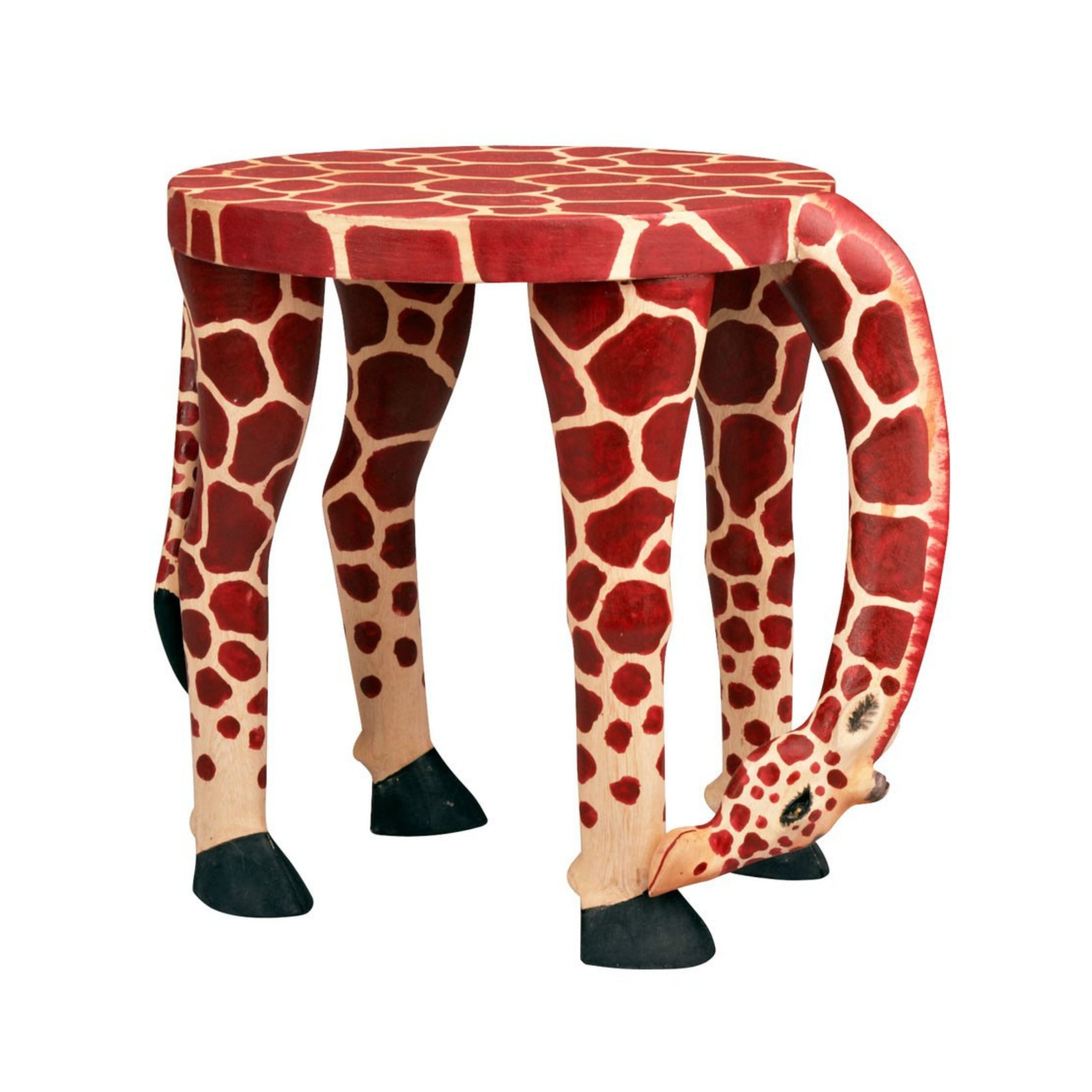 Children's Giraffe Stool – Lost Pines Art Bazaar